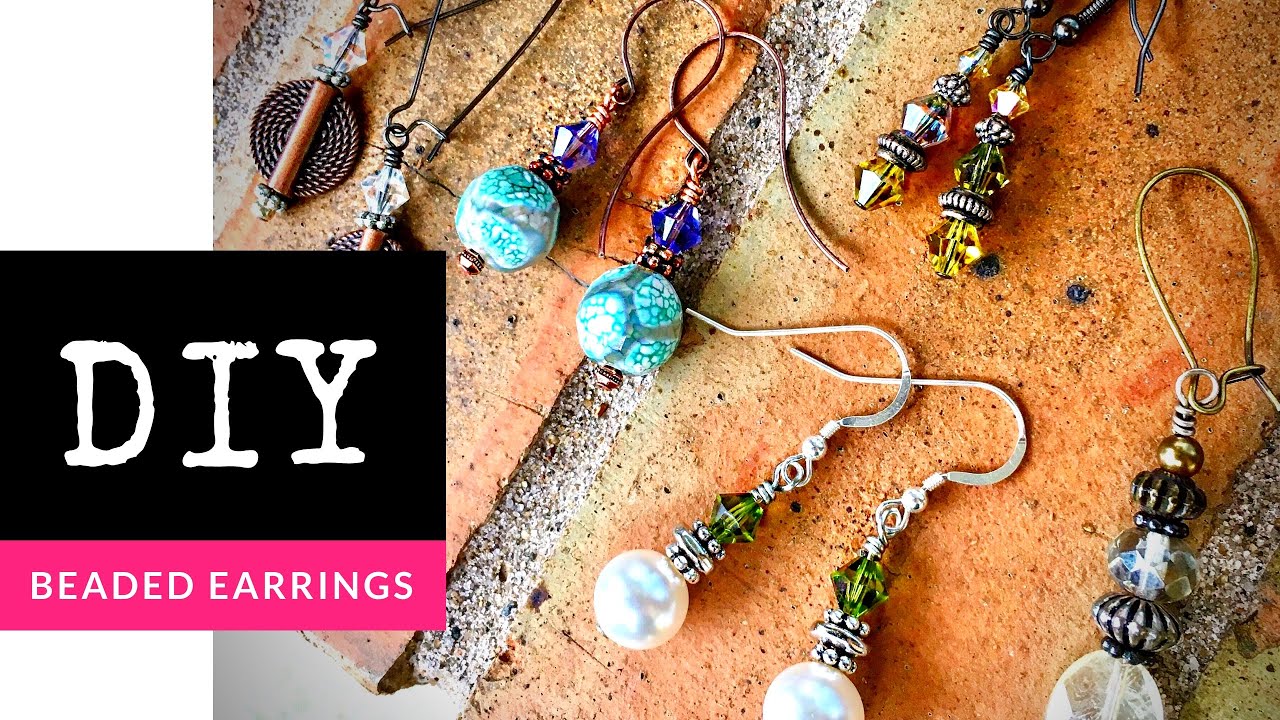 How To Make Beaded Earrings With The Bead Place