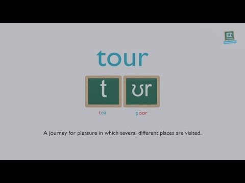 How to pronounce tour ?