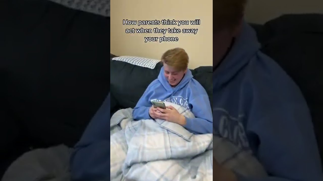 How Parents Think You Will Act When They Take Away Your Phone #Shorts