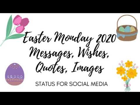 Easter Monday 2020 Wishes, Messages, Quotes, Images