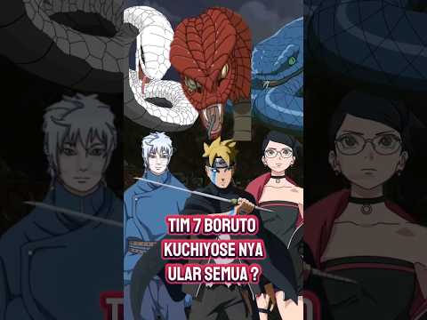 INILAH KUCHIYOSE TIM 7 😎🥶#boruto #mitsuki #sarada #tim7 #anime #manga