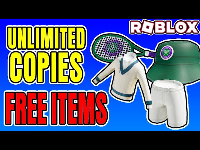 How to get the limited edition items in Roblox WimbleWorld