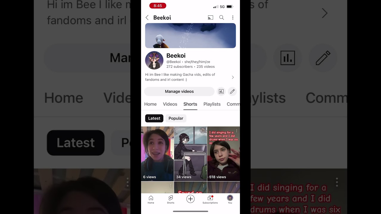 Help? @YouTube  why can’t I scroll through my shorts #confused