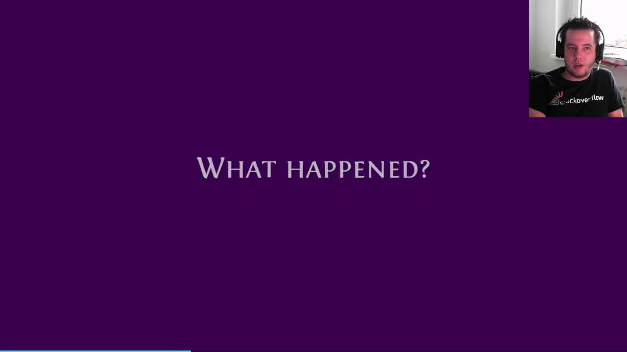 Catastrophic Backtracking ‒ When Regular Expressions Explode HD