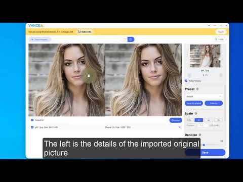 How To Increase Resolution Of Image With Vance AI