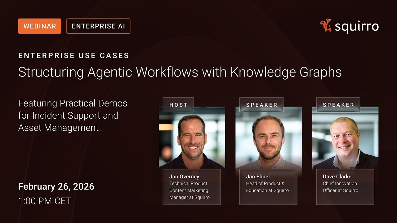 Webinar: Structuring Agentic Workflows with Knowledge Graphs
