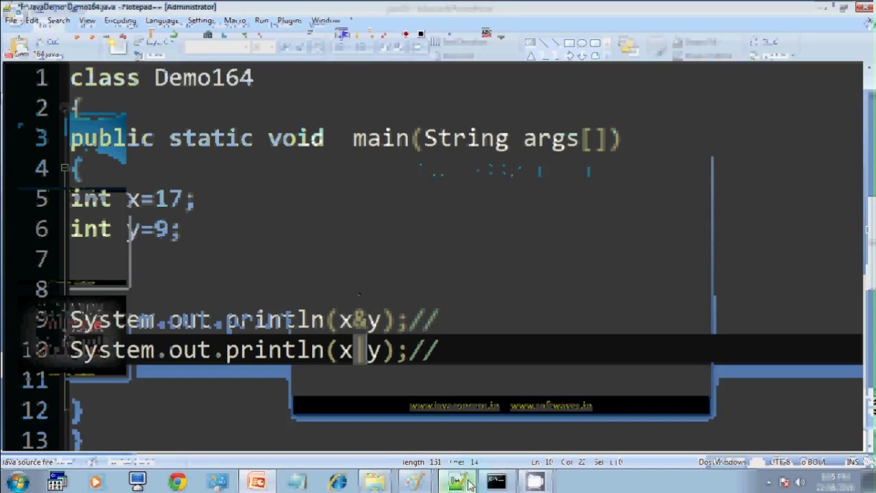 Lecture 79 Bitwise Operator in java part 6 in hindi