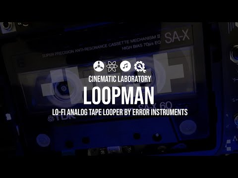 Error Instruments Loopman Eurorack Tape Loop Module (Black) | Reverb