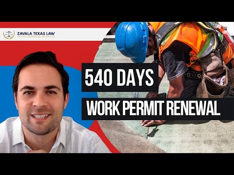 U.S. Citizenship and Immigration Services Automatically Extends Work Permit Renewals up to 540 Days