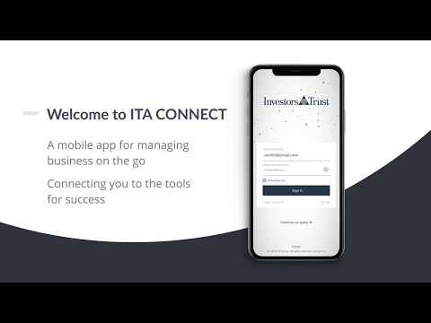 Welcome to ITA CONNECT