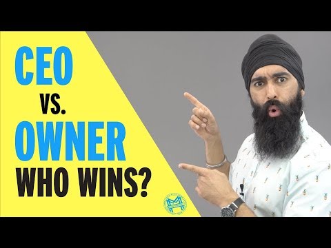 Why My Goal Isn't To Be The CEO