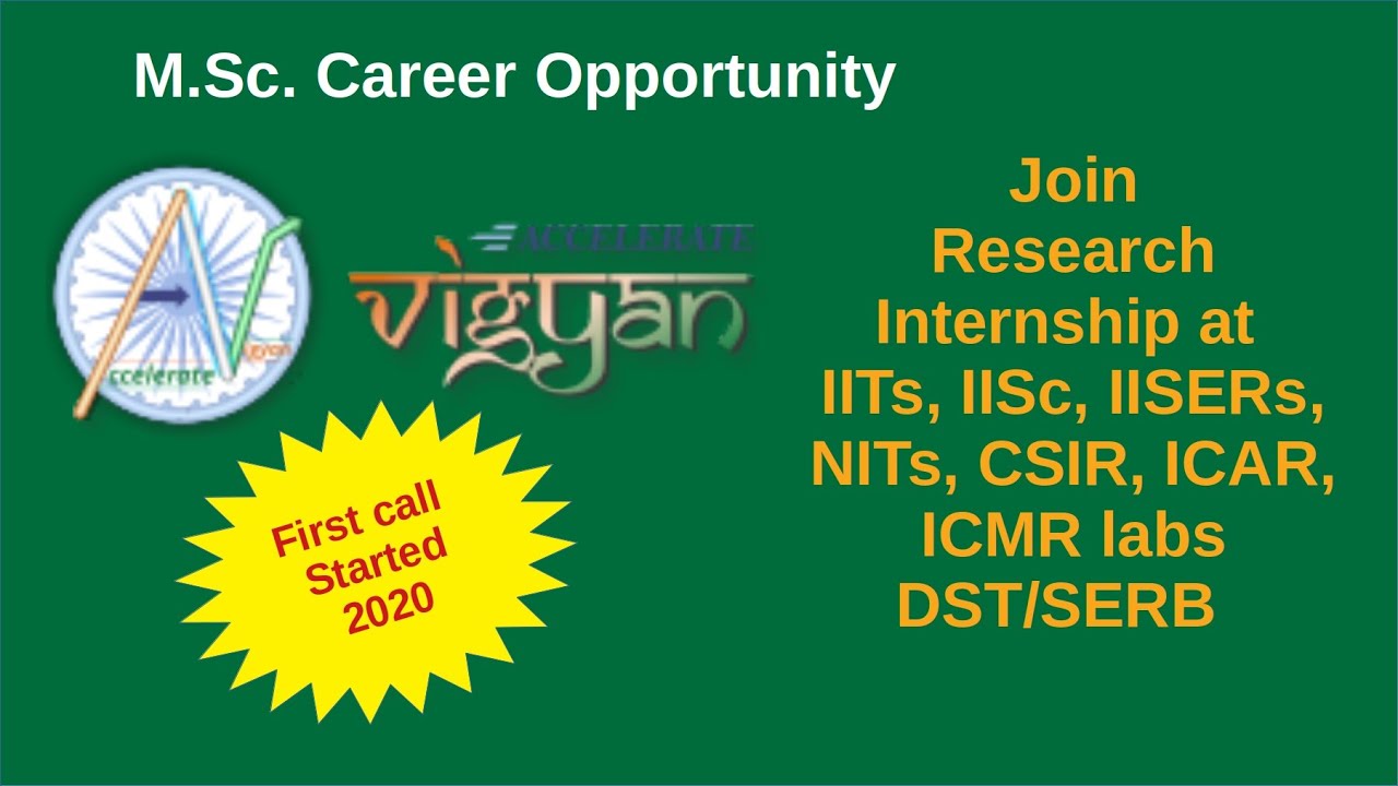 Vritika I Accelerate Vigyan Scheme by SERB I Research Internship