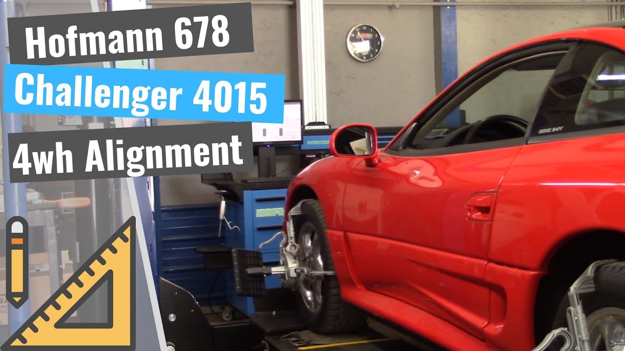 Hofmann Geoliner 678: Performing A Wheel Alignment
