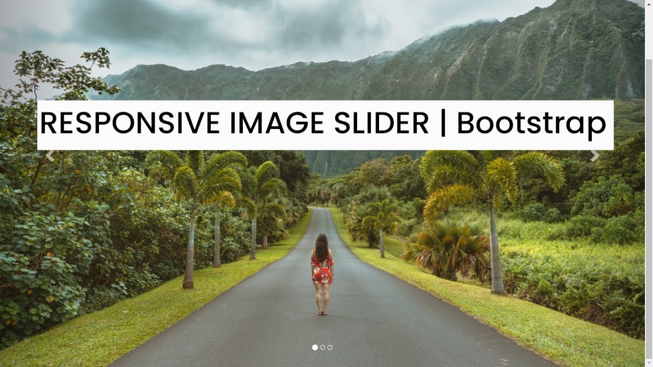 Responsive Image Slideshow | Html CSS | Only Bootstrap