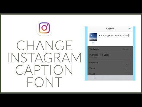 How to Change Font on Instagram caption howlogical