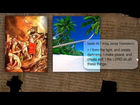 One Minute Bible Seeds - Isaiah 45:7