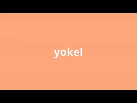 what is the meaning of yokel.