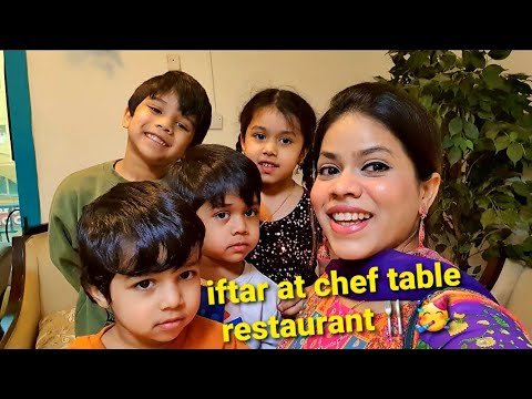 Iftar party at Chef Table Restaurant Qatar! #ramadan #ramadaninqatar #iftar #dohavlog #qatarvlog