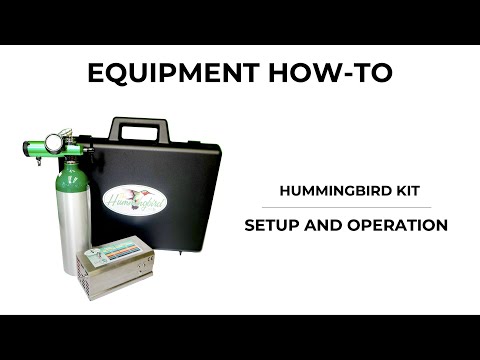 Hummingbird Ozone Generator Setup and Operation