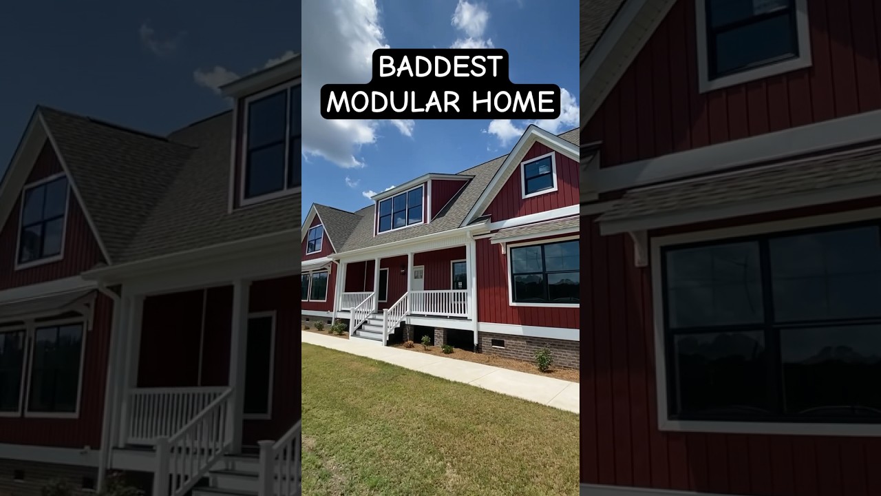 Modular home of the yr!😳 #shorts