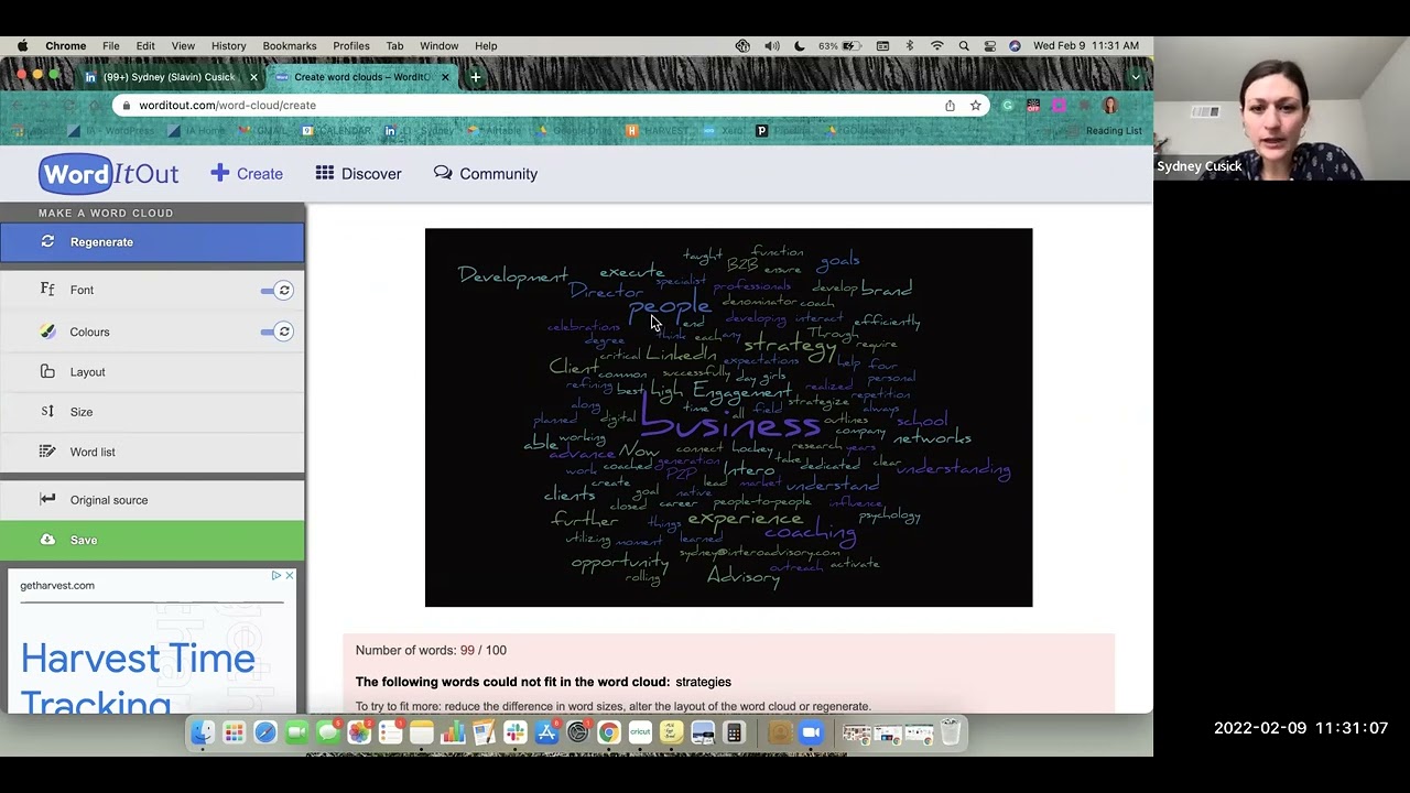 How to Word Map Your About Section on LinkedIn