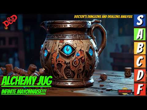 How Can Your Character Use The Alchemy Jug??? #DnD Magic Item Review