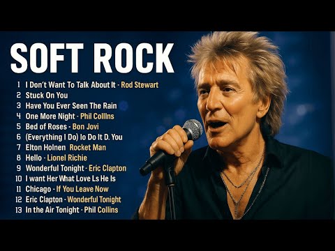 Best Rock Songs by Rod Stewart, Eric Clapton & More – 70s 80s 90s Soft Rock for True Music Lovers