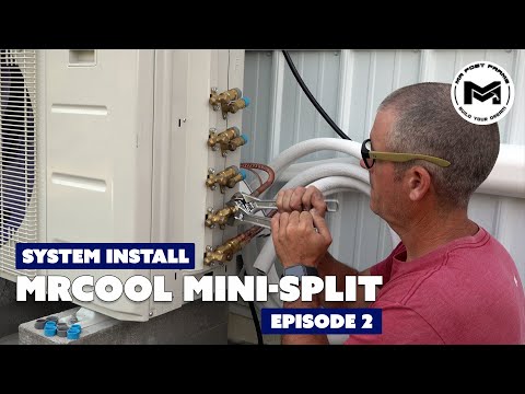 MRCOOL DIY Multi-Zone Mini Split | System Install | Ep 2