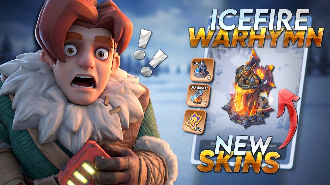 NEW Icefire Warhymn League 😳 Full Event + Skins Preview | Whiteout Survival