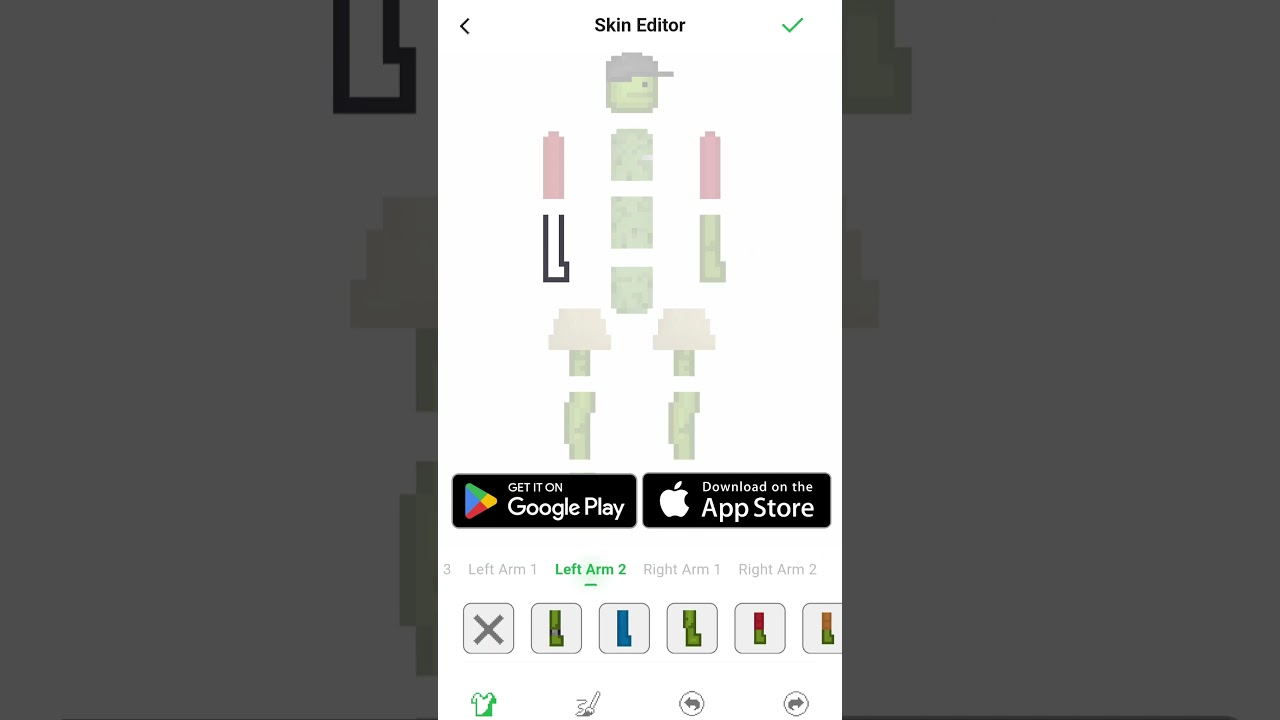 Melon Playground Skin Editor | Free Template, Custom Skin, Texture #mpg #shorts