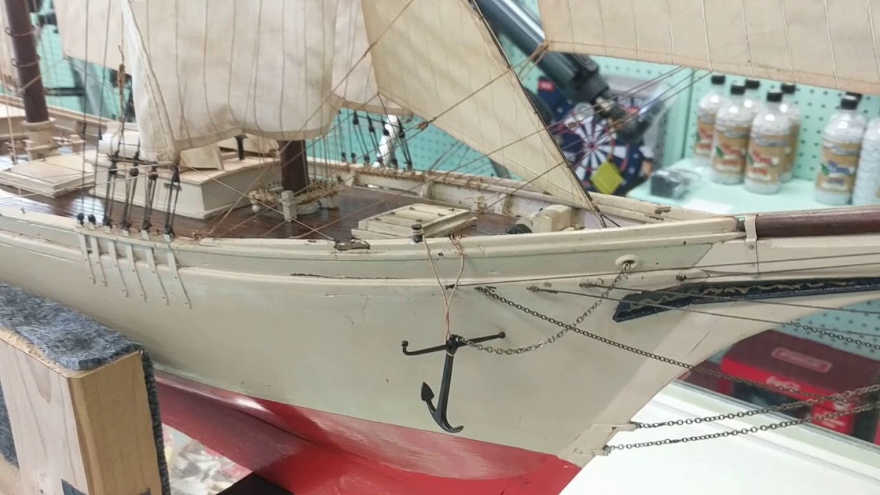 Antique Ship Model Restoration