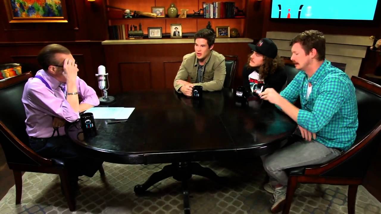 You've Got A Tight Butthole, Adam | Workaholics Cast | Larry King Now - Ora TV