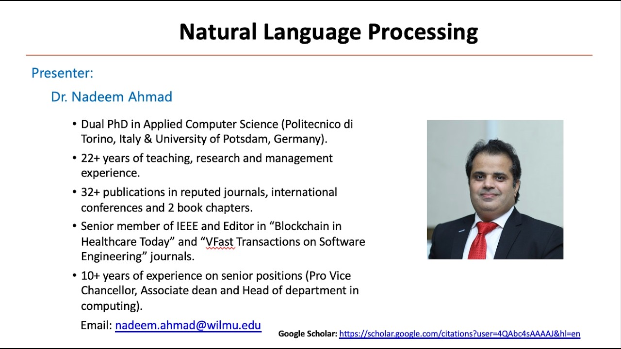 Mastering Natural Language Processing (NLP) in 70 Minutes: Lecture 2