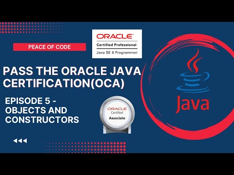 Oracle Java Certification - OCA | Creating Objects |#corejava #java #certification#tutorial #objects