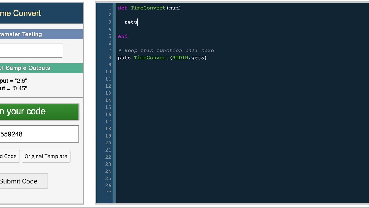 Math functions in Ruby - Coderbyte