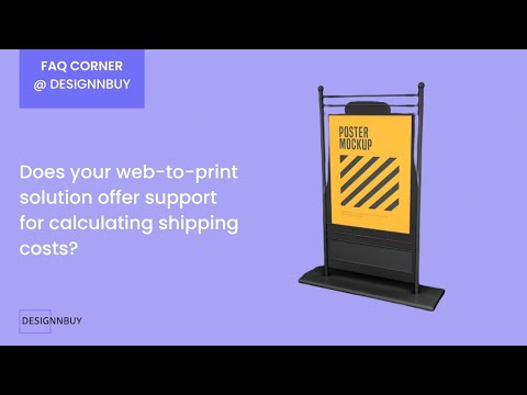 Can WebtoPrint Calculate Shipping Costs for Large Format Printing? | FAQ for Sign & Banner Printers