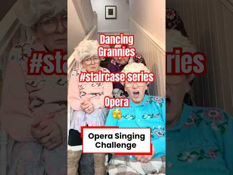 Dancing Grannies Staircase Series, WHAT IS THIS?😂 Dancing Grannies have ...