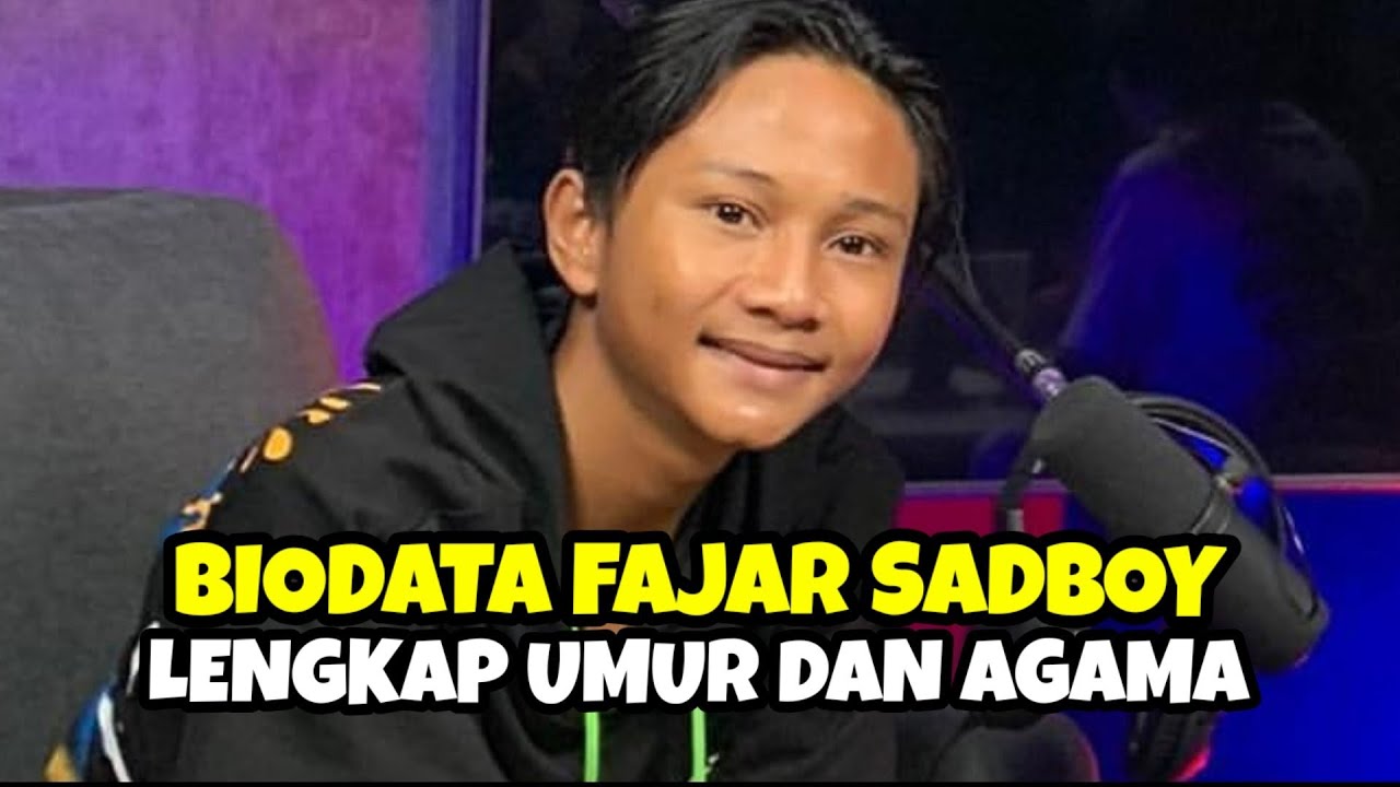 Fajar Sadboy's Complete Profile & Biodata, Age and Religion
