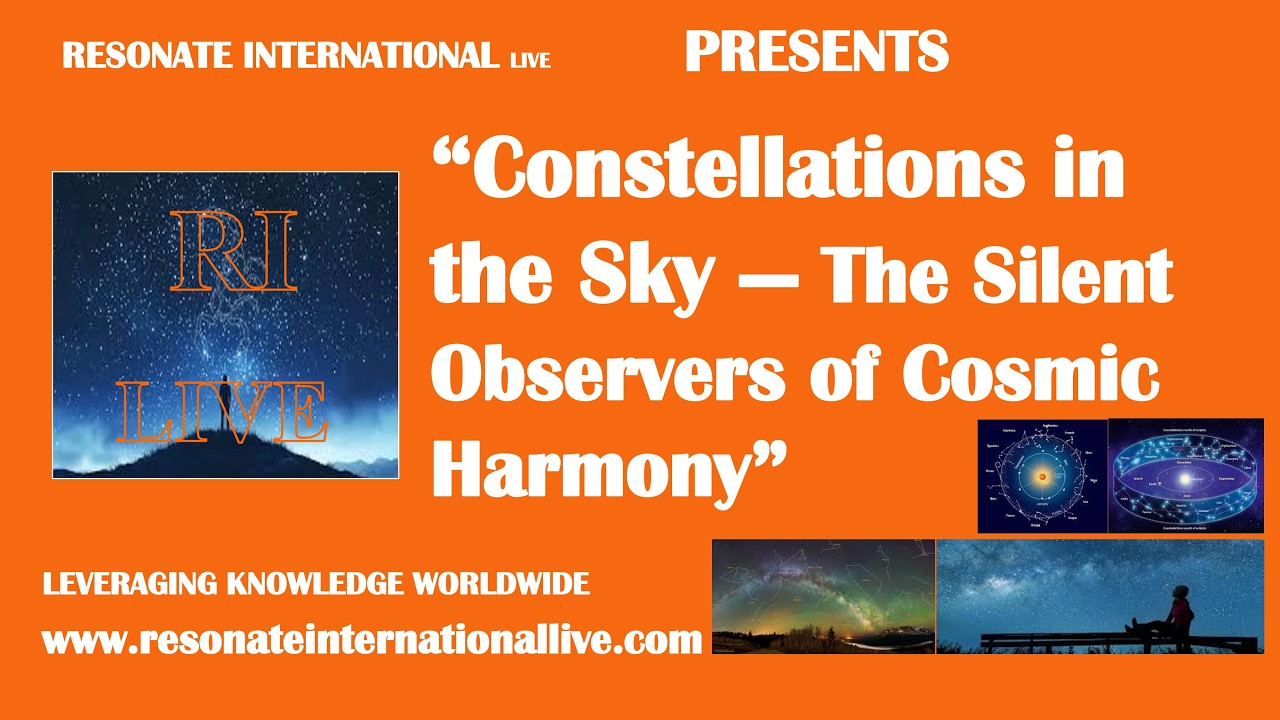 “Constellations in the Sky — The Silent Observers of Cosmic Harmony”