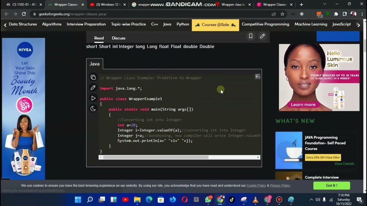 CS 1102-01 Discussion Forum Unit 7 DISCUSSION ASSIGNMENT: UNIT 7