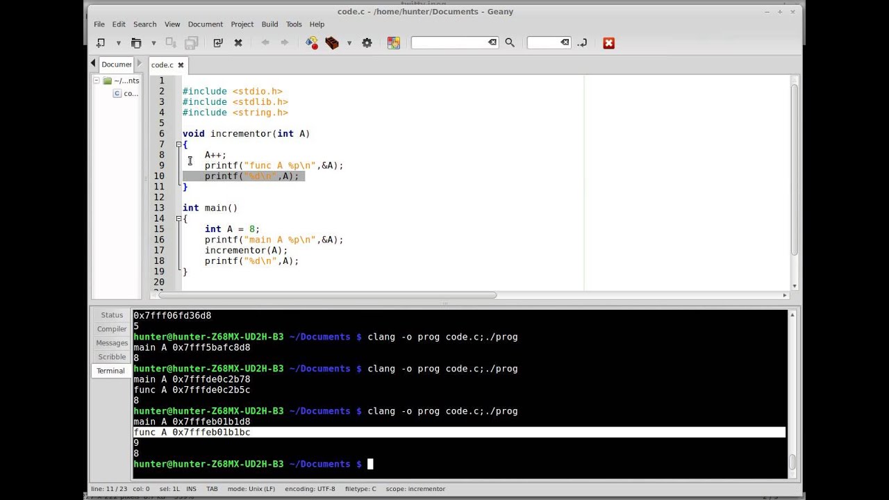 Variable Scope!  C tutorial 6