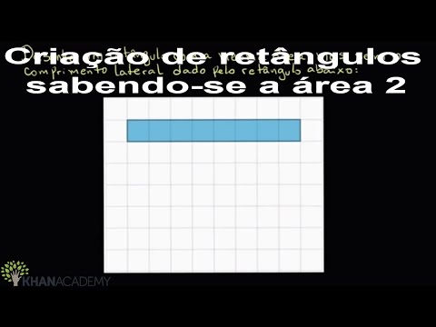 Criação de retângulos sabendo-se a área 2 (vídeo) | Khan Academy