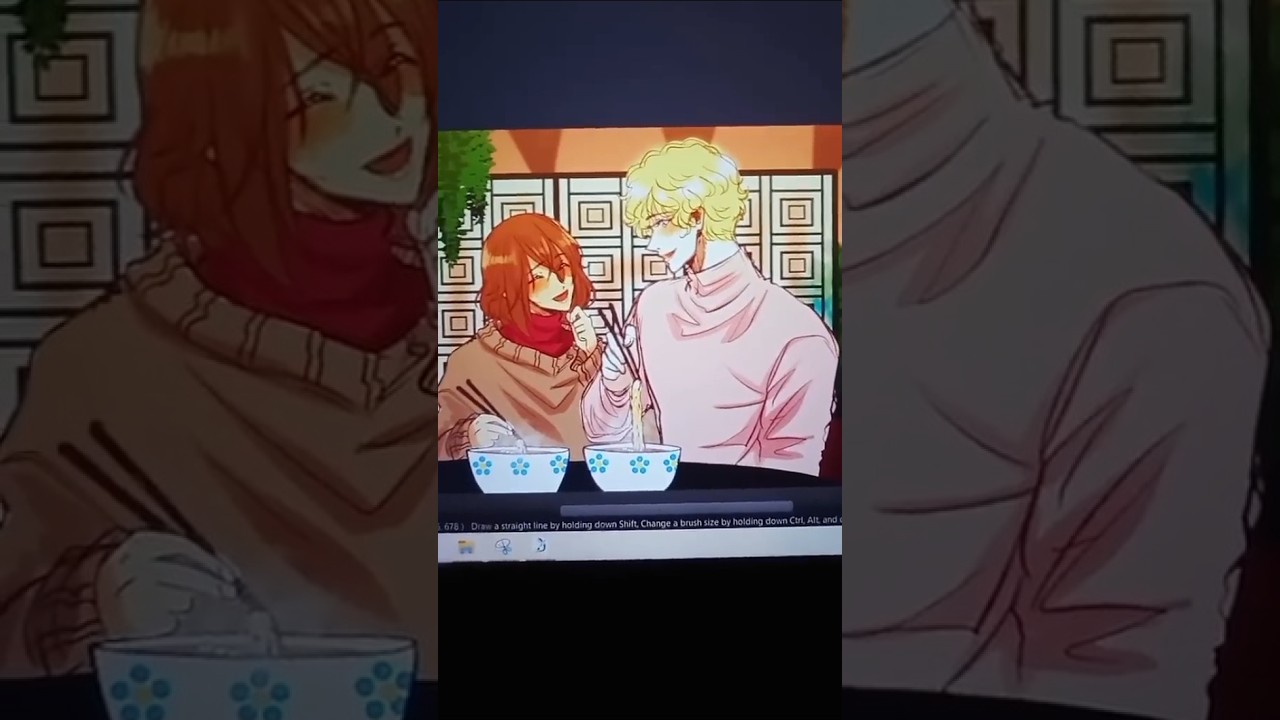 {OCs} ramen date #originalcharacters #digitalart #doodles