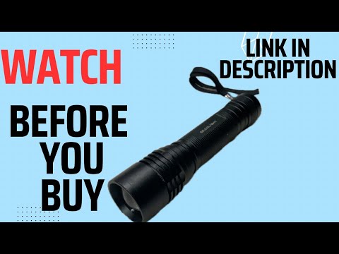 Honest Review of GearLight S2000 LED Flashlight High Lumens