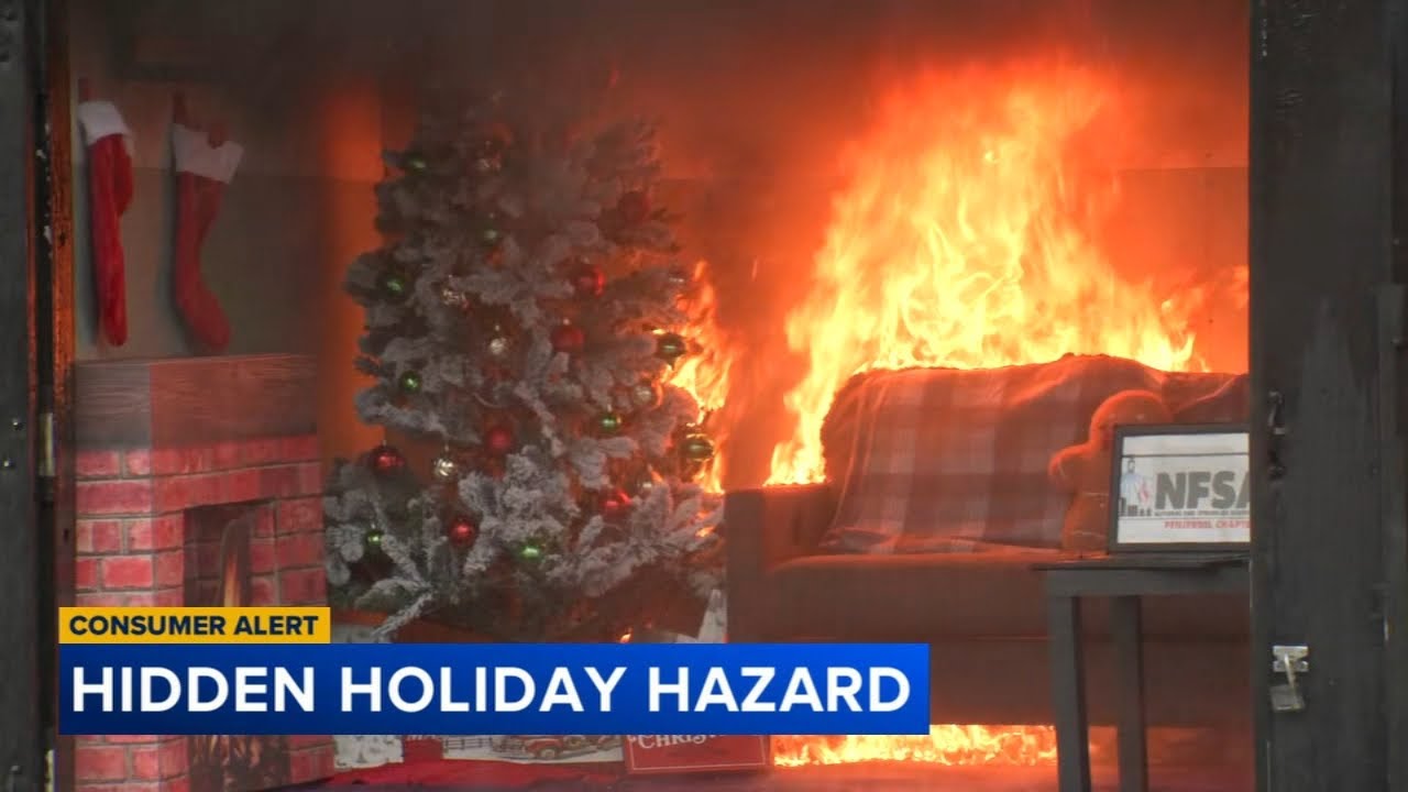 Woman who lost 6 family members in fire warns about Christmas tree safety