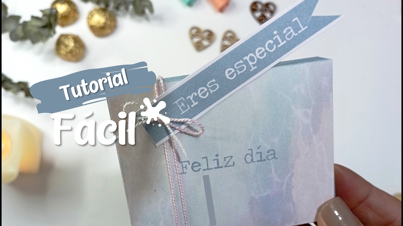 Cajita para dulces súper fácil | plantilla PDF GRATIS