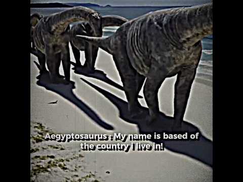 Sauropod silly names #prehistoricworld #extinctanimal #prehistoricplanet #edit #dinosaur