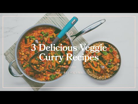 Delicious Veggie Curry Recipes 3 Ways