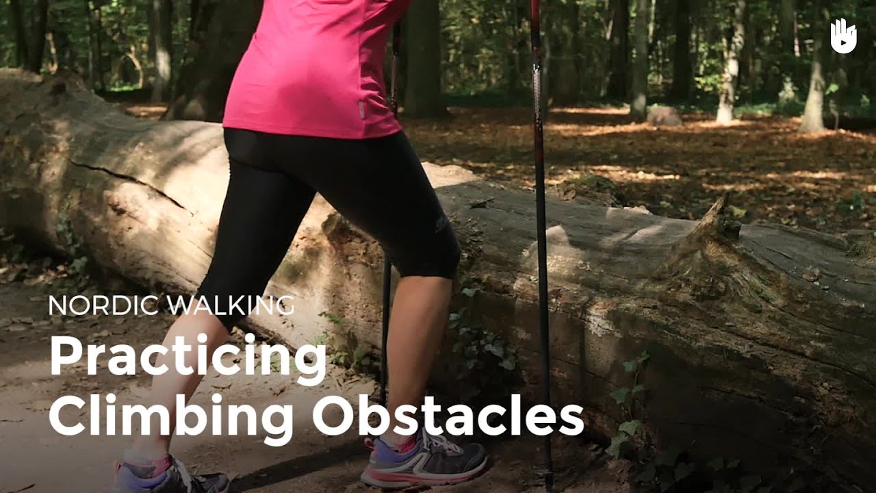 How to Climb Obstacles - Nordic Walking | Sikana