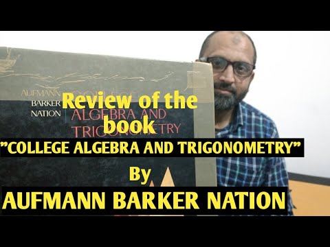 Best Book for Algebra and Trigonometry | Books Reviews